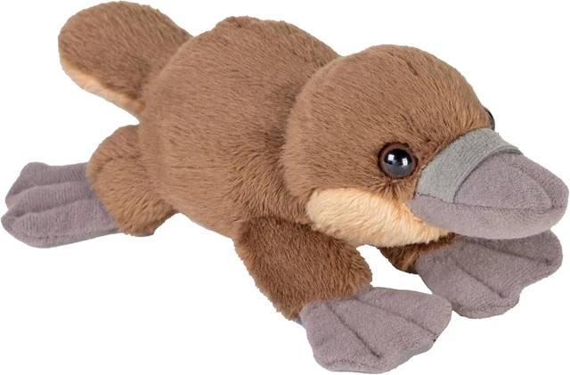 POCKETKINS ECO PLATYPUS, Stuffed Animal, 5 Inch, Plush Toy, Eco ...