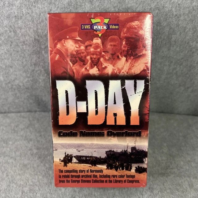 D-DAY CODE NAME: Overlord VHS Set 3 Tapes Sealed EUC $20.00 - PicClick