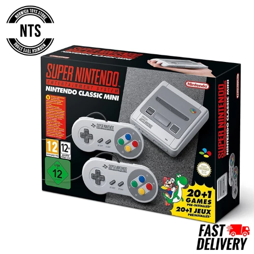 NINTENDO CLASSIC MINI SNES Console Super Nintendo Entertainment System ...