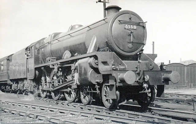 LMS CLASS 5MT 4-6-0 No 5158 "GLASGOW YEOMANRY" @ UNKNOWN LOCATION R/P ...