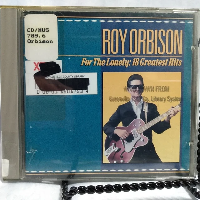 ROY ORBISON : For The Lonely. 18 plus grands succès ! - CD EUR 5,42 ... ROY ORBISON : For The Lonely. 18 plus grands succès ! - CD EUR 5,42 ...