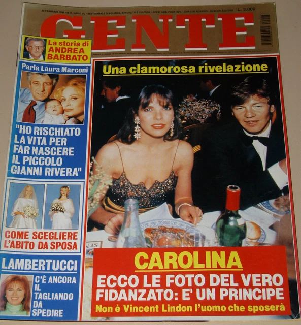 GENTE=1996/8=CAROLINE DE MONACO=PROETTI=PACCIANI=RIVERA Chantal=Andrea ...