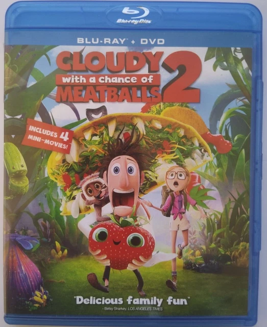 CLOUDY WITH A Chance of Meatballs 2 (Blu-ray/DVD, 2014, 2-Disc Set, Canadian) $5.70 - PicClick CA