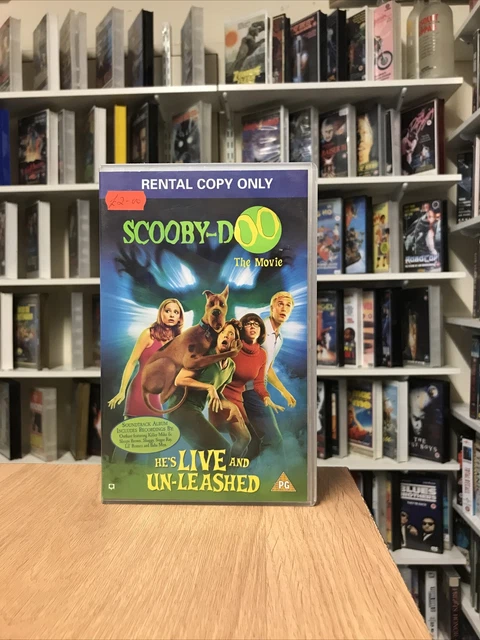 SCOOBY DOO THE Movie VHS Ex Rental £10.00 - PicClick UK