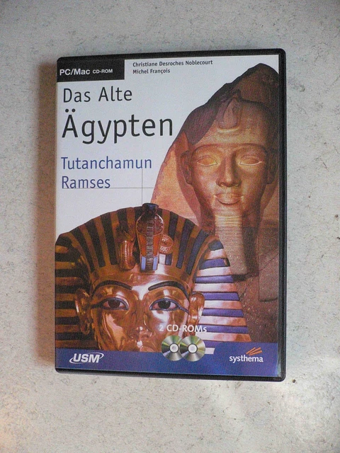 DAS ALTE ÄGYPTEN: Tutenchamun + Ramses - PC + MAC 2 CD ROMs Geschichte ...