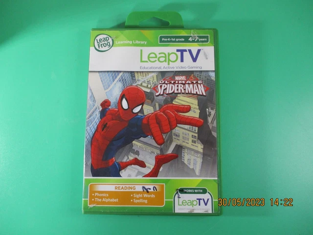 LEAPFROG LEAP TV Game : Marvel Ultimate Spiderman Game for LeapTV Boxed ...