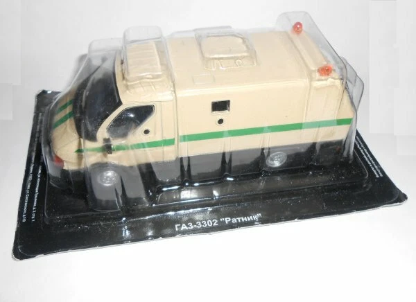 RUSSIE AUTO SERVICE GAZ-3302 Ratnik 1/43 Diecast Deagostini EUR 10,82 - PicClick FR