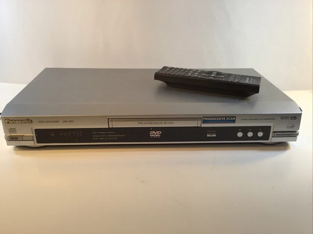PANASONIC DVD/CD PLAYER with Dolby/DTS With Remote, Model# DVD-S25 ...