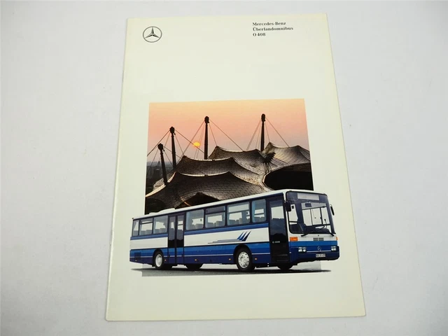 MERCEDES BENZ O408 bus intercity bus brochure 1991 £18.36 - PicClick UK