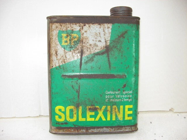 SOLEXINE ANCIEN BIDON Huile 2 T Motos Mobylette Solex EUR 5,00 ...