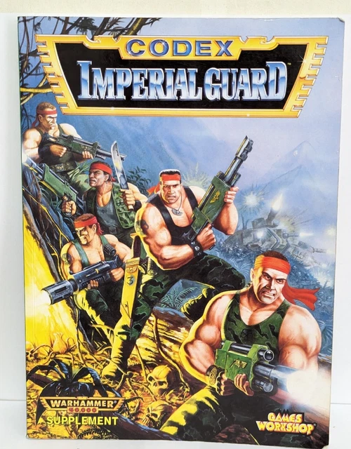 IMPERIAL GUARD CODEX Warhammer 40k Army Book Games Workshop 2003 £10.00 ...