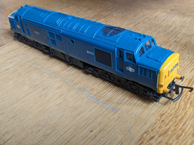 TRIANG HORNBY R751 BR blau Class 37 Co-Co dieselelektrische Lok sehr ...