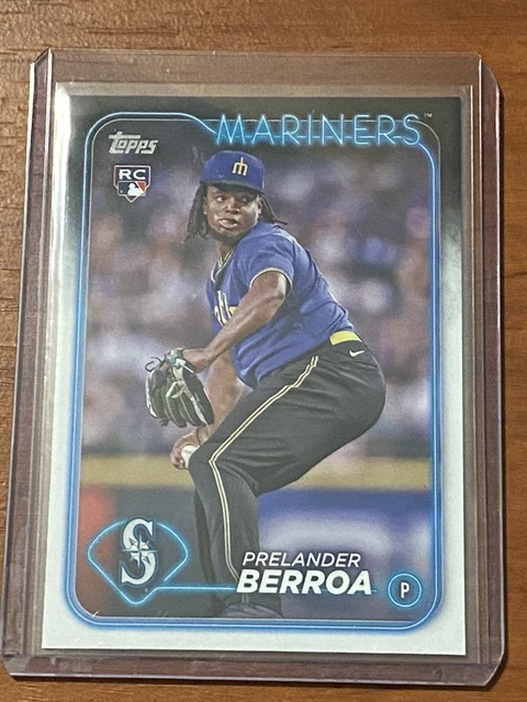 2024 TOPPS BASEBALL Series One #36 Prelander Berroa RC Seattle Mariners ...