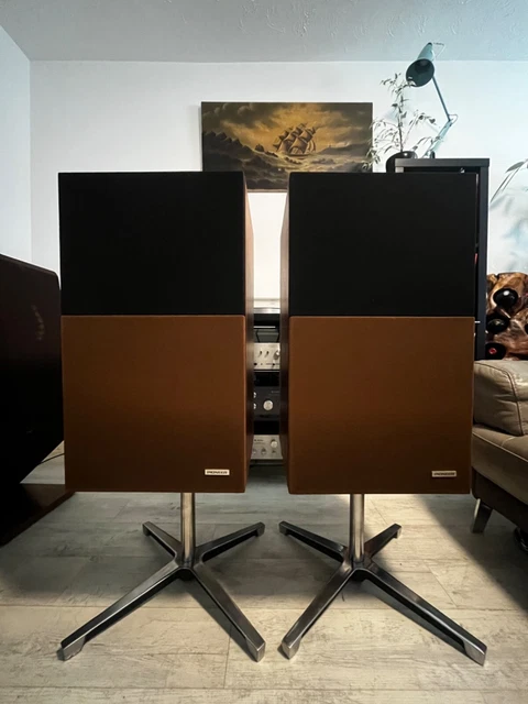 PIONEER CS-R700 MONITOR SPEAKERS - Fully restore with original stands £ ...