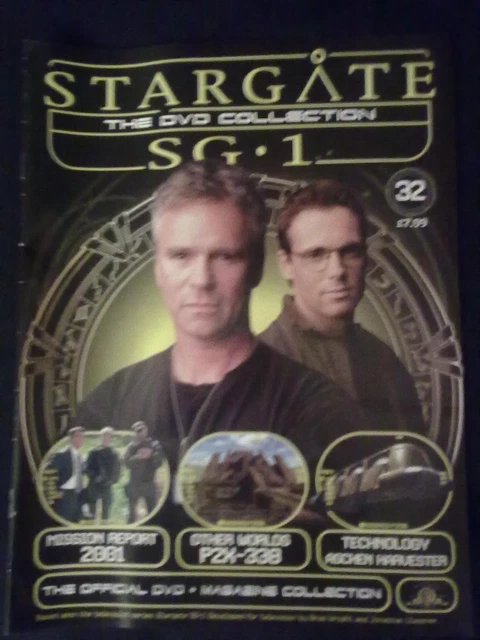 STARGATE SG1 THE DVD Collection, DVD Number 32 EUR 5,80 - PicClick IT