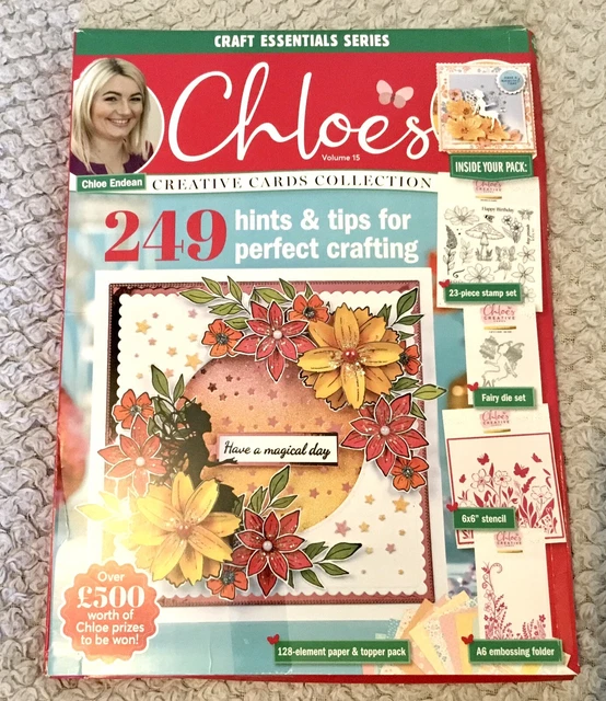 CHLOES CREATIVE CARDS Box Magazine Kit Issue Vol 15 £14.99 - PicClick UK
