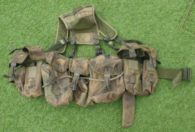 WEBBING DPM PLCE British Army Issue PLCE Belt Kit CS95 Fighting/Assault ...
