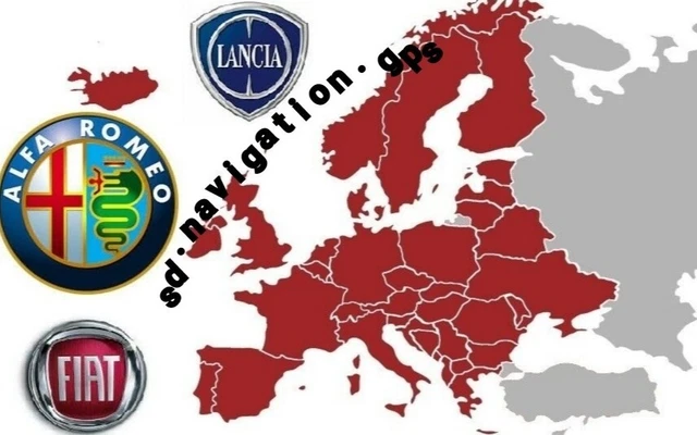 👉🌍SD MAPPE EUROPA Radionav-Instant Nav.alfa-Fiat-Lancia Sd+ Licenza ...