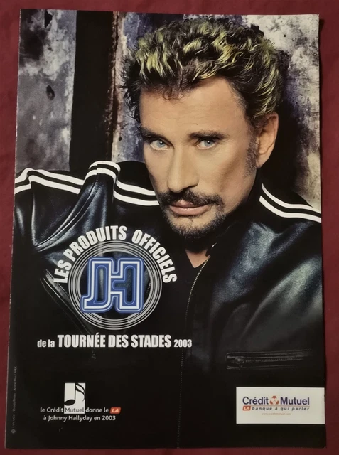 JOHNNY HALLYDAY BON de commande neuf produits collector officiels ...