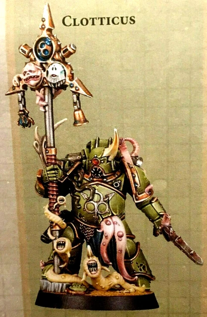 SPACE MARINE HEROES Death Guard Icon Träger Pest Chaos Warhammer 40K ...