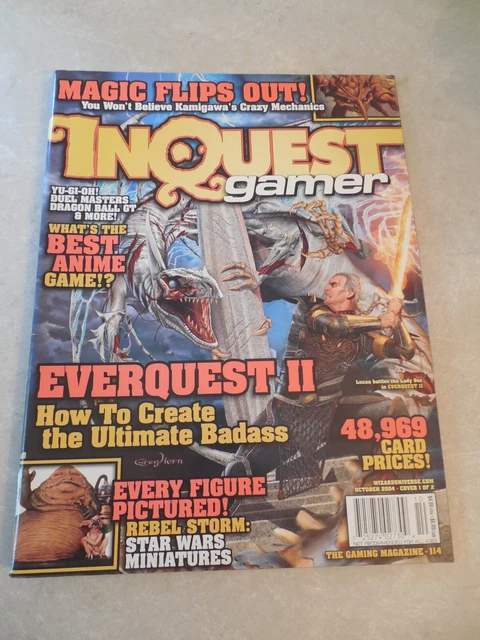INQUEST GAMER MAGAZINE #114, OTTOBRE 2004, EVERQUEST II - LUCAN & LADY ...