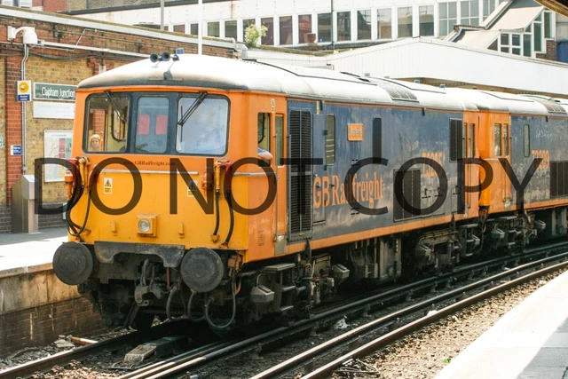 UK DIESEL TRAIN Railway Photograph Of Class 73 73205 Loco. (Rm73-273) £ ...