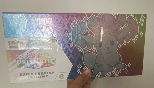 POKÉMON TCG PRISMATIC Evolutions Super Premium Collection New Sealed £ ...
