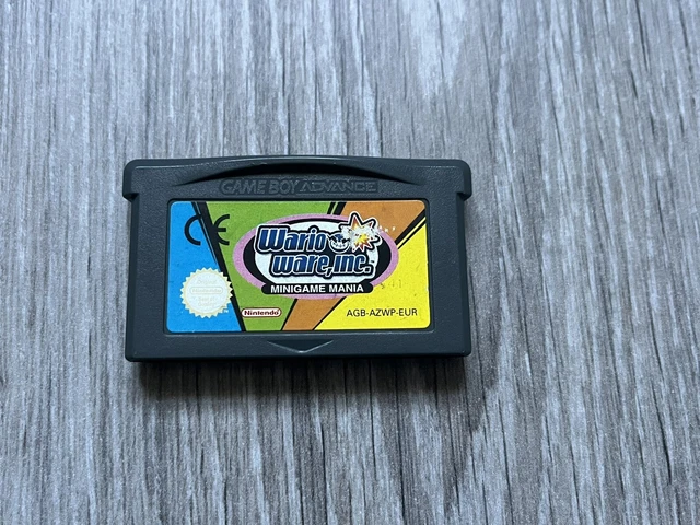 WARIO WARE WARIOWARE Inc Minigame Mania Gameboy Advance Pal Euro EUR 46 ...