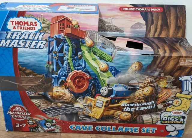 THOMAS TRACKMASTER - Cave Collapse Train Set - COMPLETE £22.94 ...