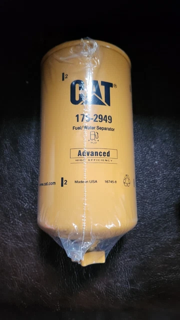 GENUINE CATERPILLAR 175-2949 Fuel Filter Water Separator CAT 1752949 ...