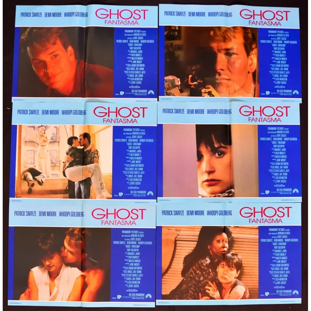 FOTOBUSTA GHOST FANTÔME Patrick Swayze Demi Moore Whoopi Goldberg Sucre ...