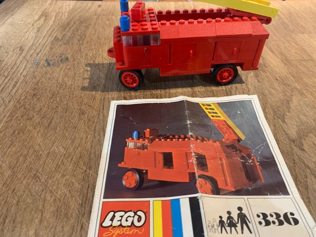 LEGO CLASSIC: VERY Rare Fire Engine Set 336. With instructions all in ...