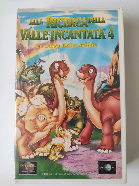 VHS - ALLA ricerca della Valle Incantata 4 - La terra delle nebbie UVS ...
