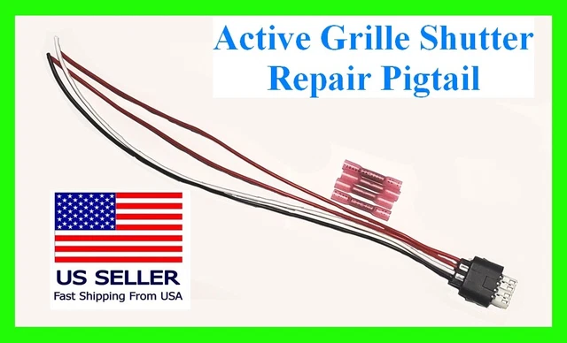68225125AA CONNECTOR PIGTAIL Dart Radiator Active Grille Shutter ...