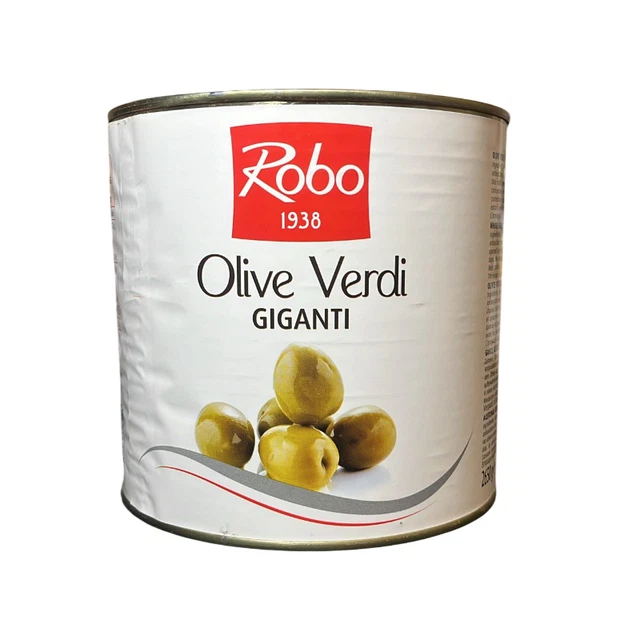 ROBO ACEITUNAS VERDES Gigantes En Lata 2650 G EUR 31,80 - PicClick ES