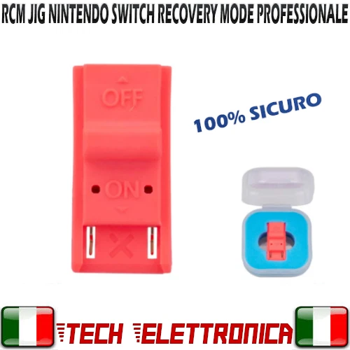 RCM JIG CLIP Recovery Mode Nintendo Switch Dongle RCM Ricambi Nintendo ...