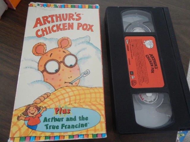 ARTHUR’S CHICKEN POX Arthur Pbs Vhs True Francine Kids Cartoon 1998 Tv ...