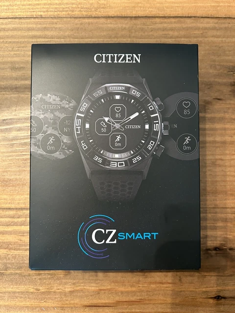 OROLOGIO CITIZEN DA Uomo CZ Smart Hybrid Quadrante Nero Verde Cinturino ...