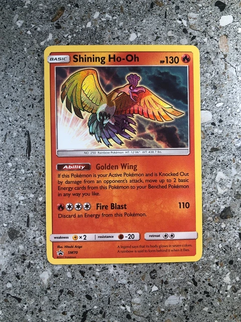 POKEMON TCG CARDS Shining Ho-Oh SM70 Black Star Promo Holo EUR 18,13 ...