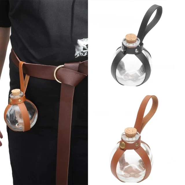 DARK MAGICAL POTION Bottle for Cosplay Glass Bottle Wizard & Witch ...