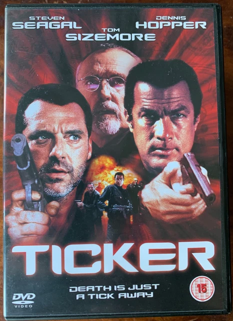 TICKER DVD 2001 Action Movie with Dennis Hopper and Steven Seagal EUR 9 ...