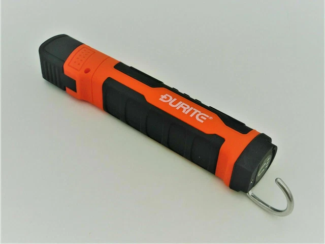 DURITE RECHARGEABLE COB LED Handheld Inspection Lamp - 3W 300 Lumens ...
