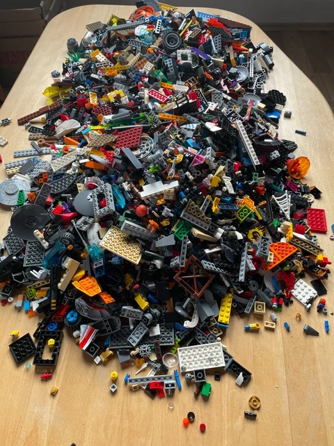 LEGO® KONVOLUT, BUNTES Mix Bausteine Basis, City, Technik LEGO Teile im ...