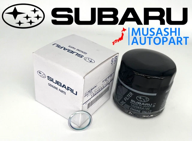GENUINE JDM BLACK Oil Filter Sump Plug Washer 15208AA100 Fits SUBARU ...