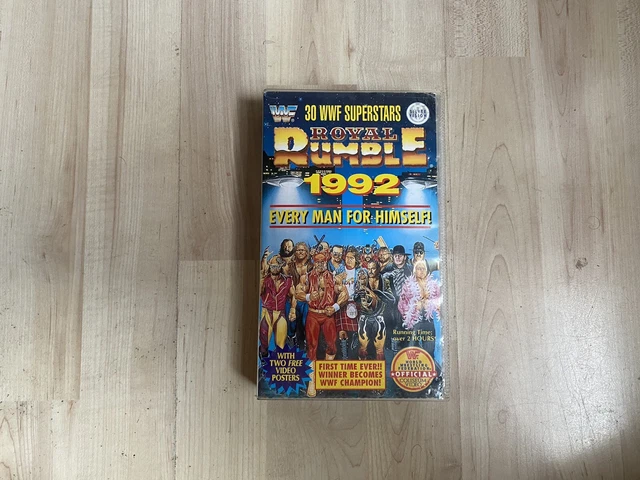 WWE / WWF Royal Rumble 1992 VHS - Rare £5.00 - PicClick UK