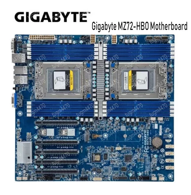 GIGABYTE MZ72-HB0 REV:3.0 AMD EPYC 7002/7003 Dual Socket Server Board ...
