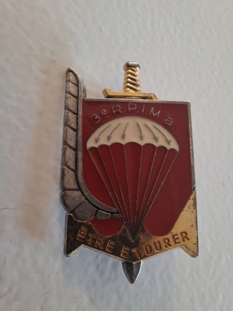 INSIGNE 3 RÉGIMENT De Parachutiste D'infanterie De Marine De Carcasonne. Delsart EUR 4,00 ...