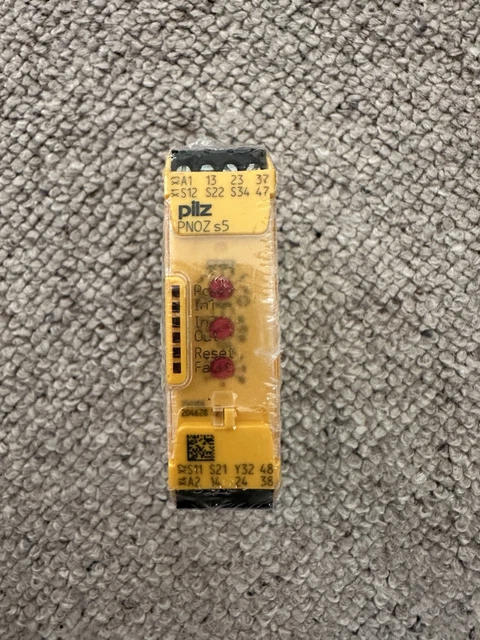 PILZ PNOZ S5 24V Emergency Stop Safety Relay, Dual Channel £208.72 ...