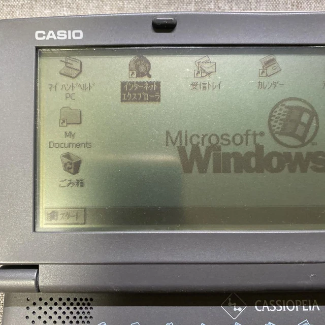 VINTAGE CASIO CASSIOPEIA A-60 PDA Windows CE Used Japanese $226.30 ...