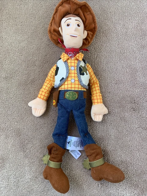 DISNEY STORE WOODY from TOY STORY 18" PLUSH SOFT TOY £10.00 - PicClick UK